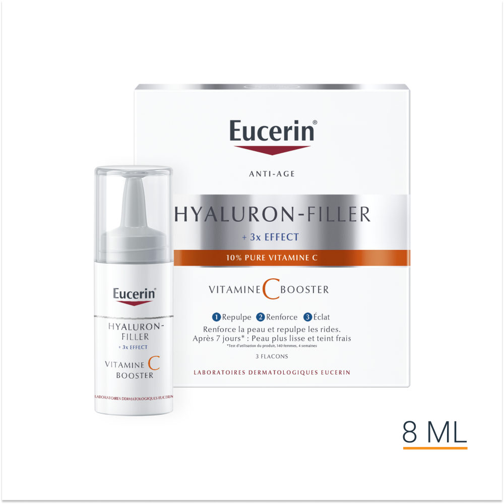 Eucerin Vitamine C Booster Serum Anti-age Hyaluron-Filler + 3x Effect 8ml - ParaNova